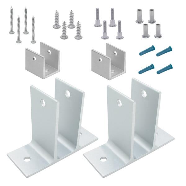 Panel Packs for 1" - Toilet Partition Hardware - Jacknob